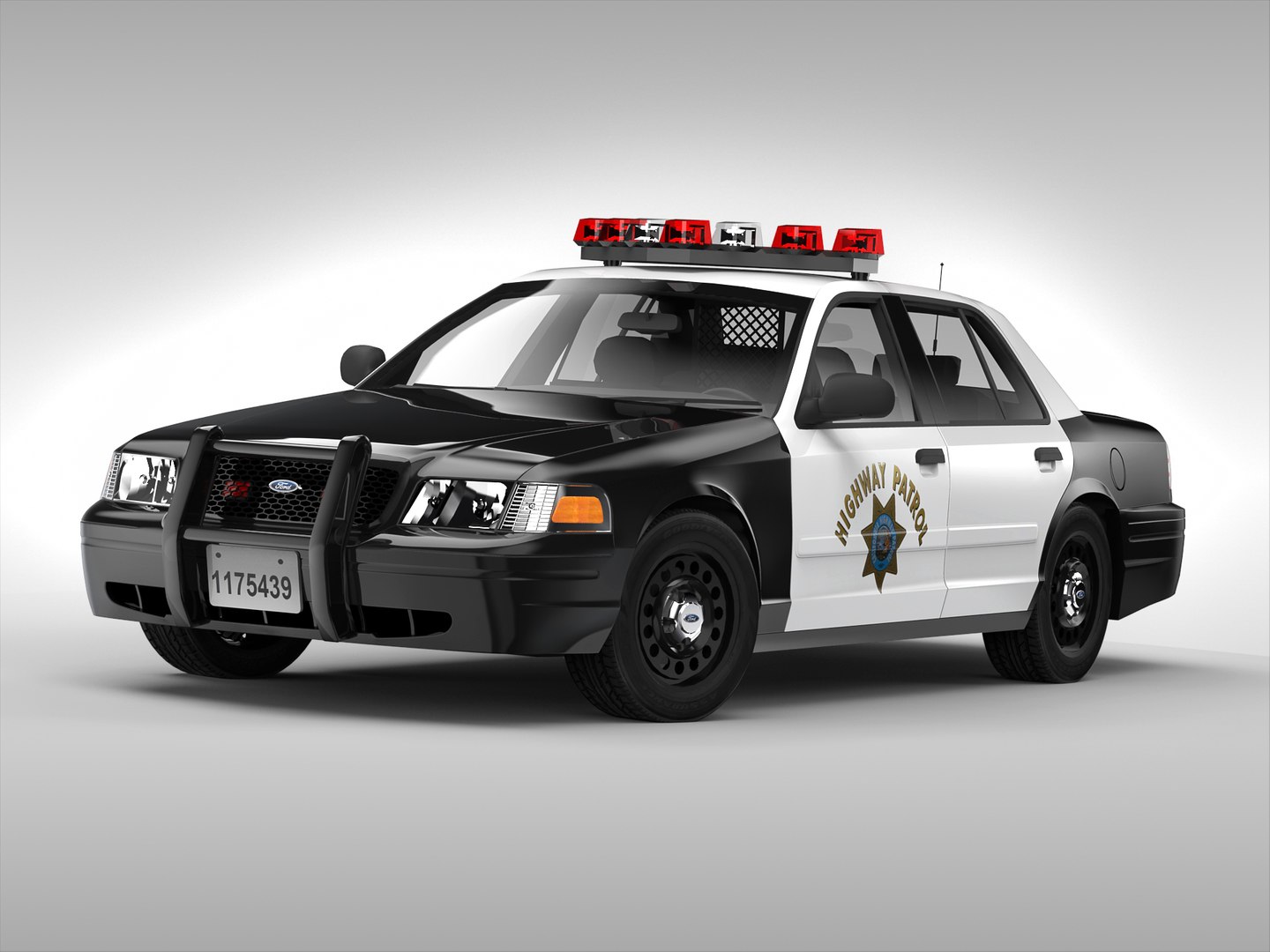 3d Obj Crown Victoria Car