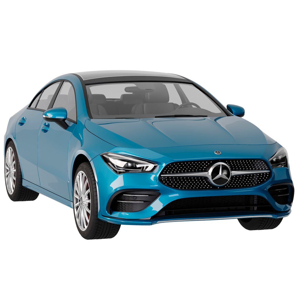 Mercedes-Benz CLA Coupe C118 Model - TurboSquid 2315080