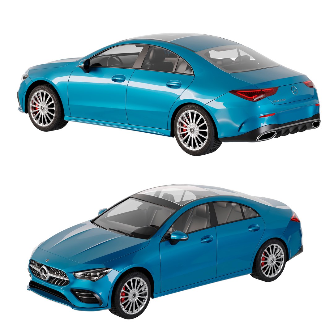 Mercedes-Benz CLA Coupe C118 Model - TurboSquid 2315080