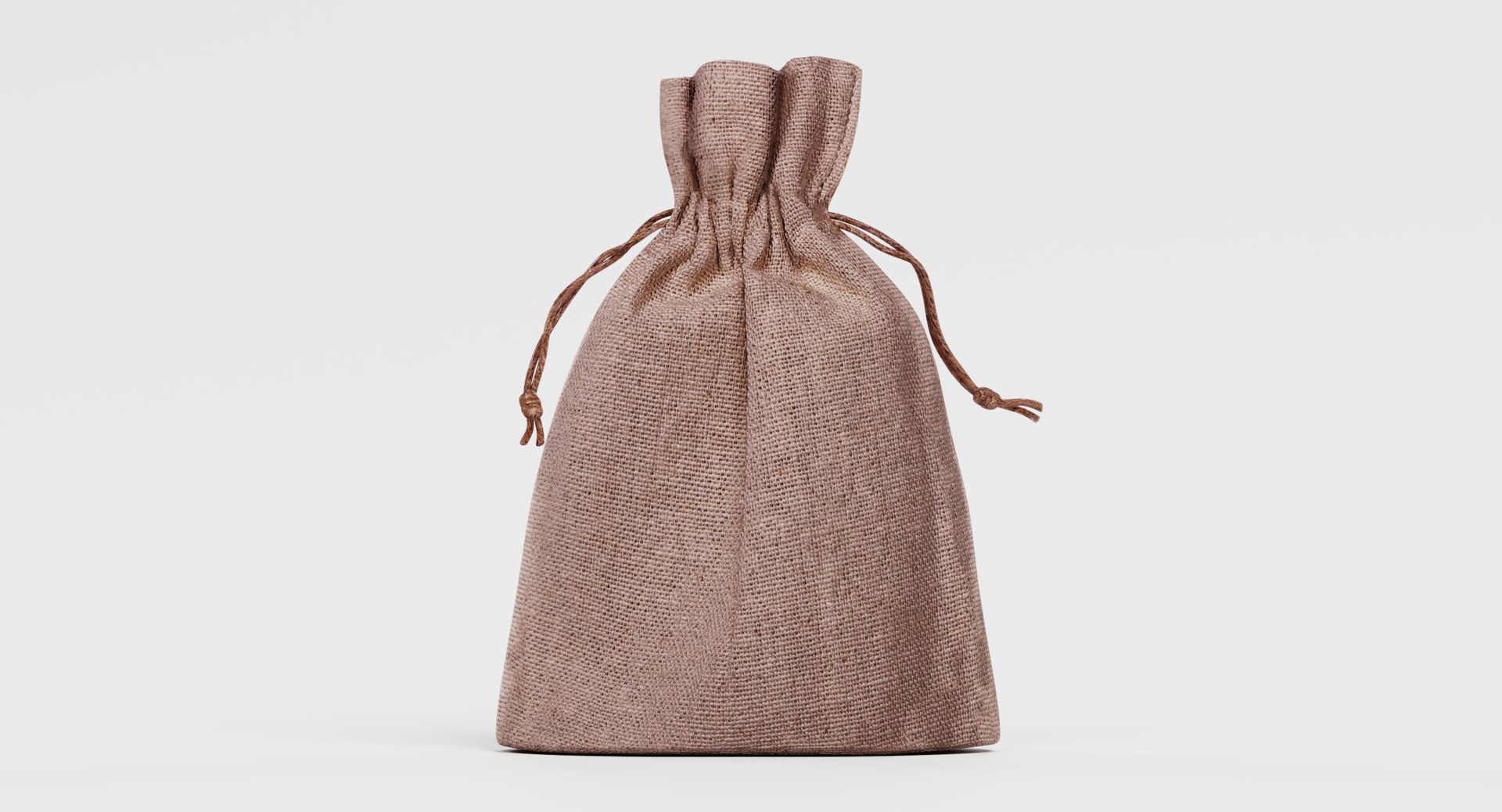 Jute Bag Model - TurboSquid 1354304