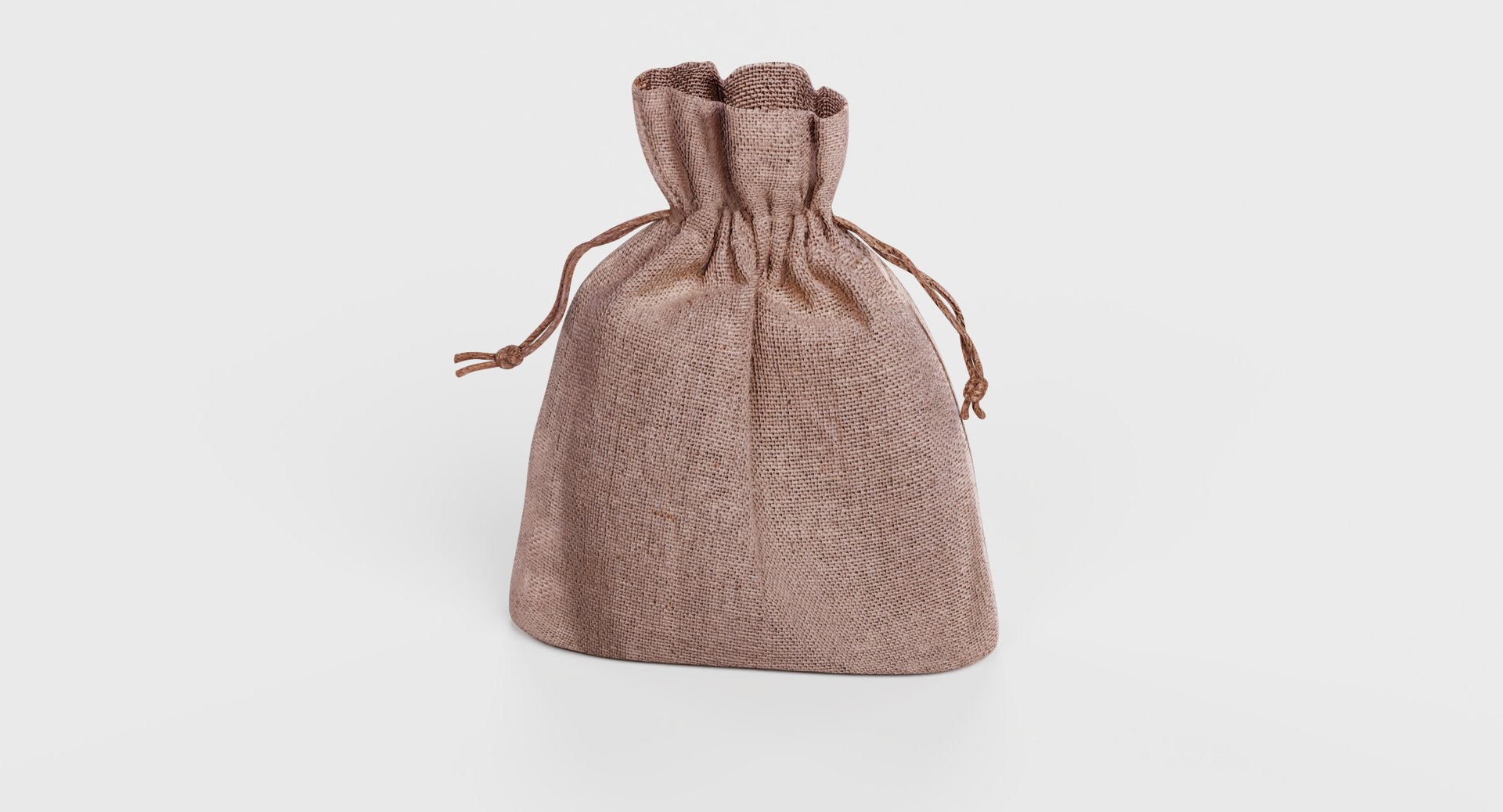 Jute Bag Model - TurboSquid 1354304