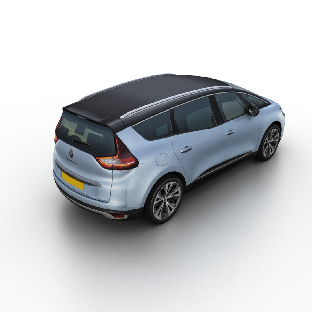 2016 renault grand scenic 3D model - TurboSquid 1652347