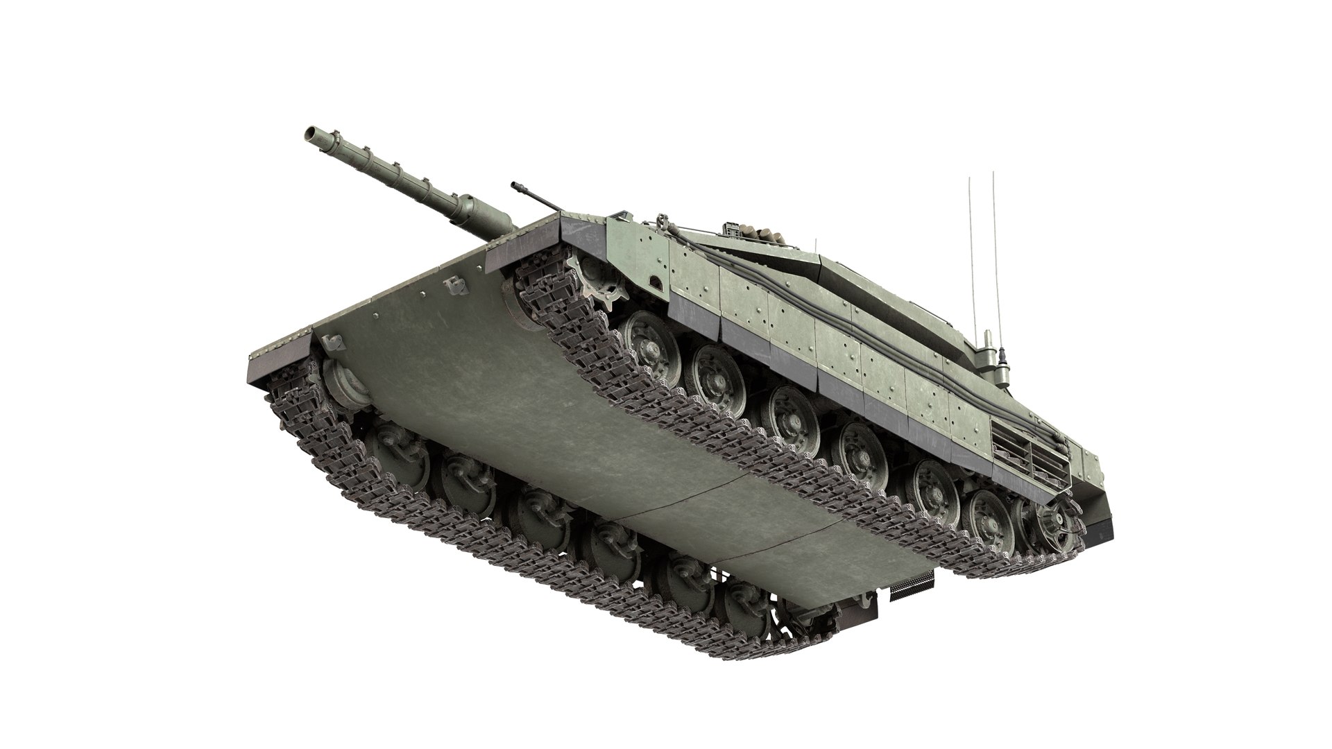 3D Model Merkava Mk4 Battle Tank - TurboSquid 2257909