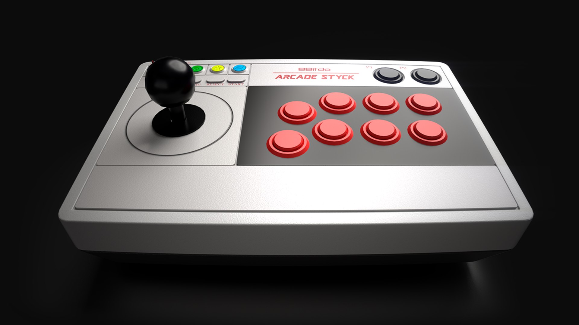 Arcade 8Bitdo 3D Model - TurboSquid 2130040