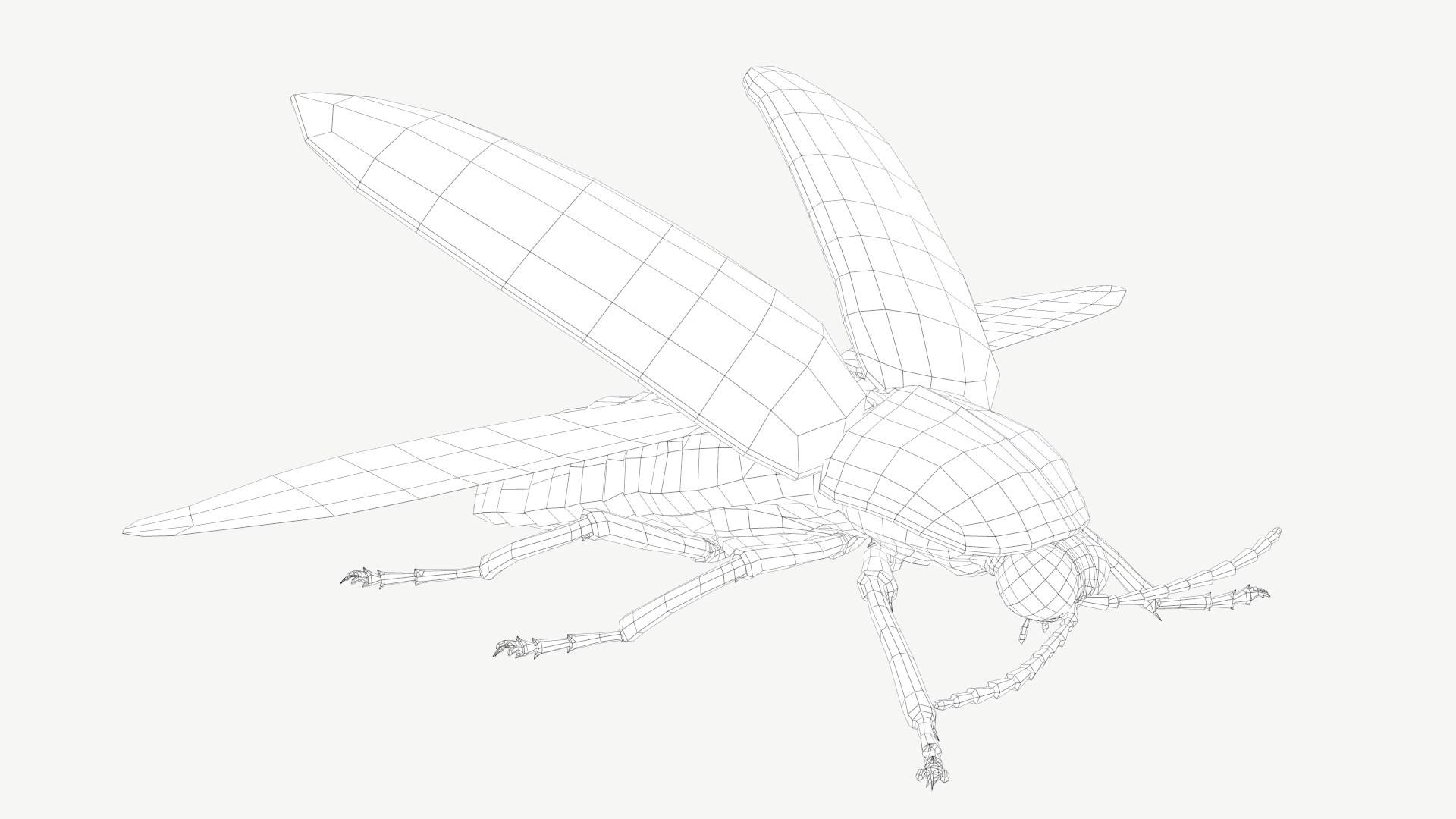 3D Firefly Model - TurboSquid 2193841