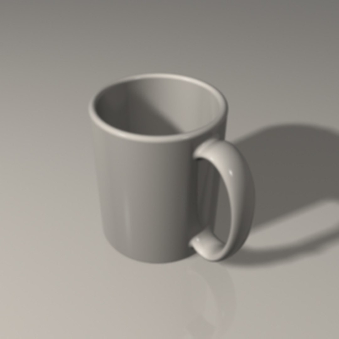 3dsmax cup