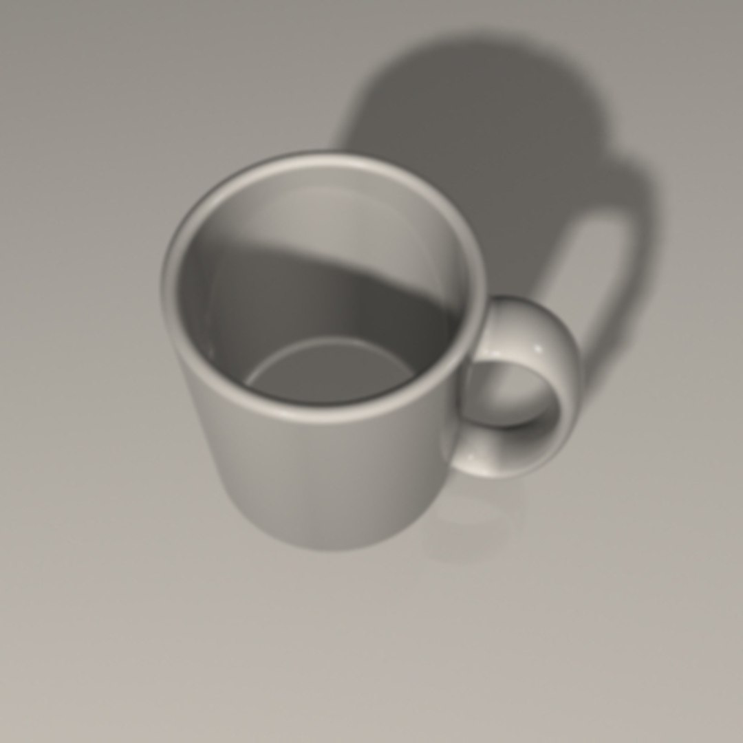 3dsmax cup