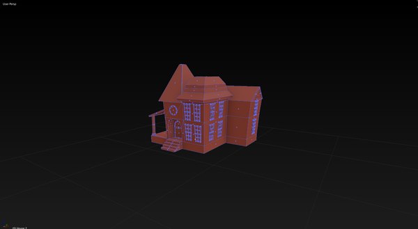 3D polygonal buildings set 8 - TurboSquid 1384693