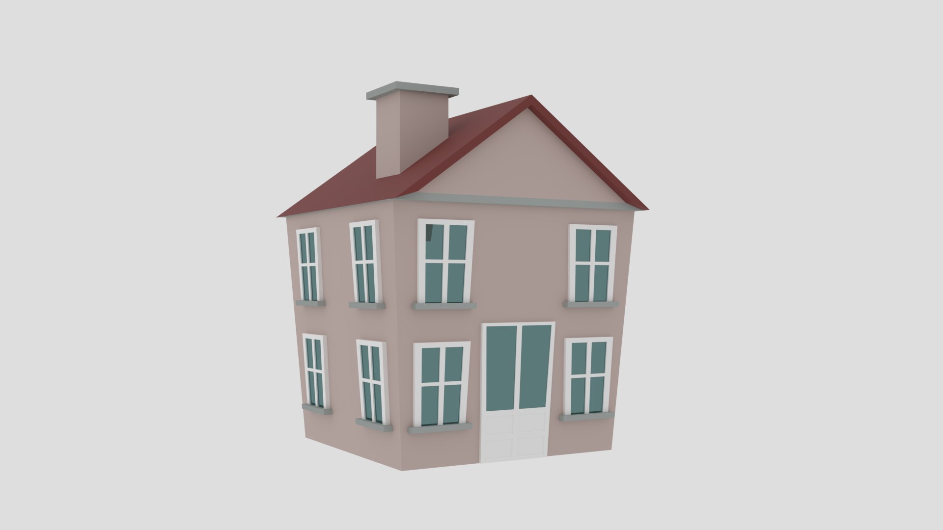 3D Polygonal Buildings Set 8 - TurboSquid 1384693