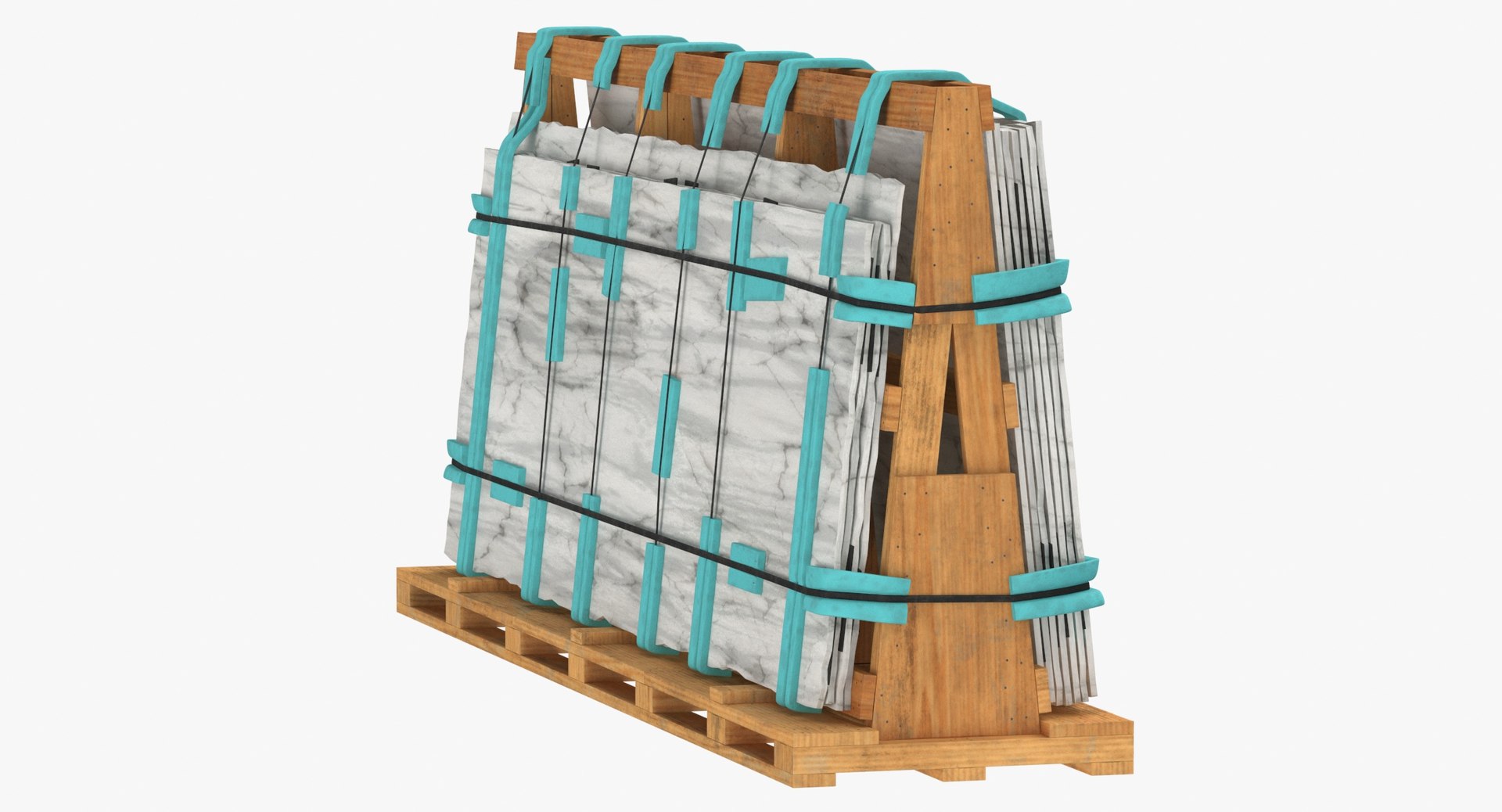 3D Cargo Marble Crate 03 Model - TurboSquid 1966256