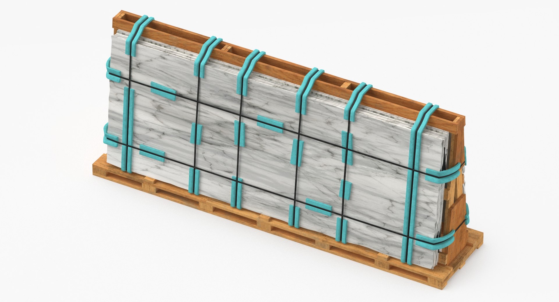 3D Cargo Marble Crate 03 Model - TurboSquid 1966256