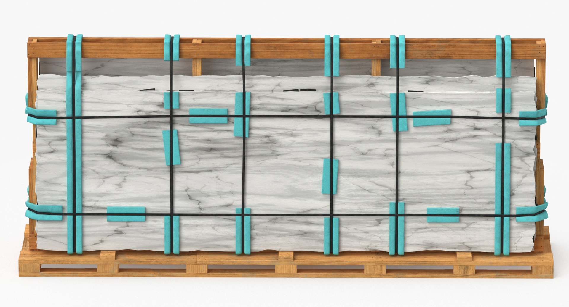 3D Cargo Marble Crate 03 Model - TurboSquid 1966256