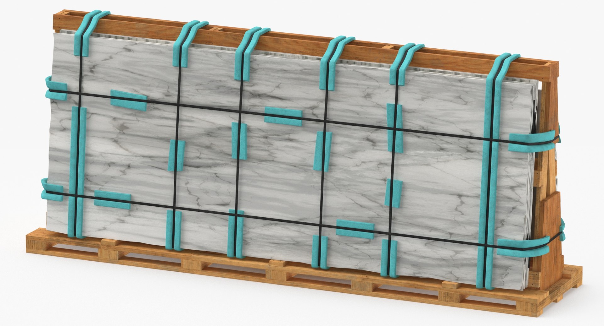 3D Cargo Marble Crate 03 Model - TurboSquid 1966256