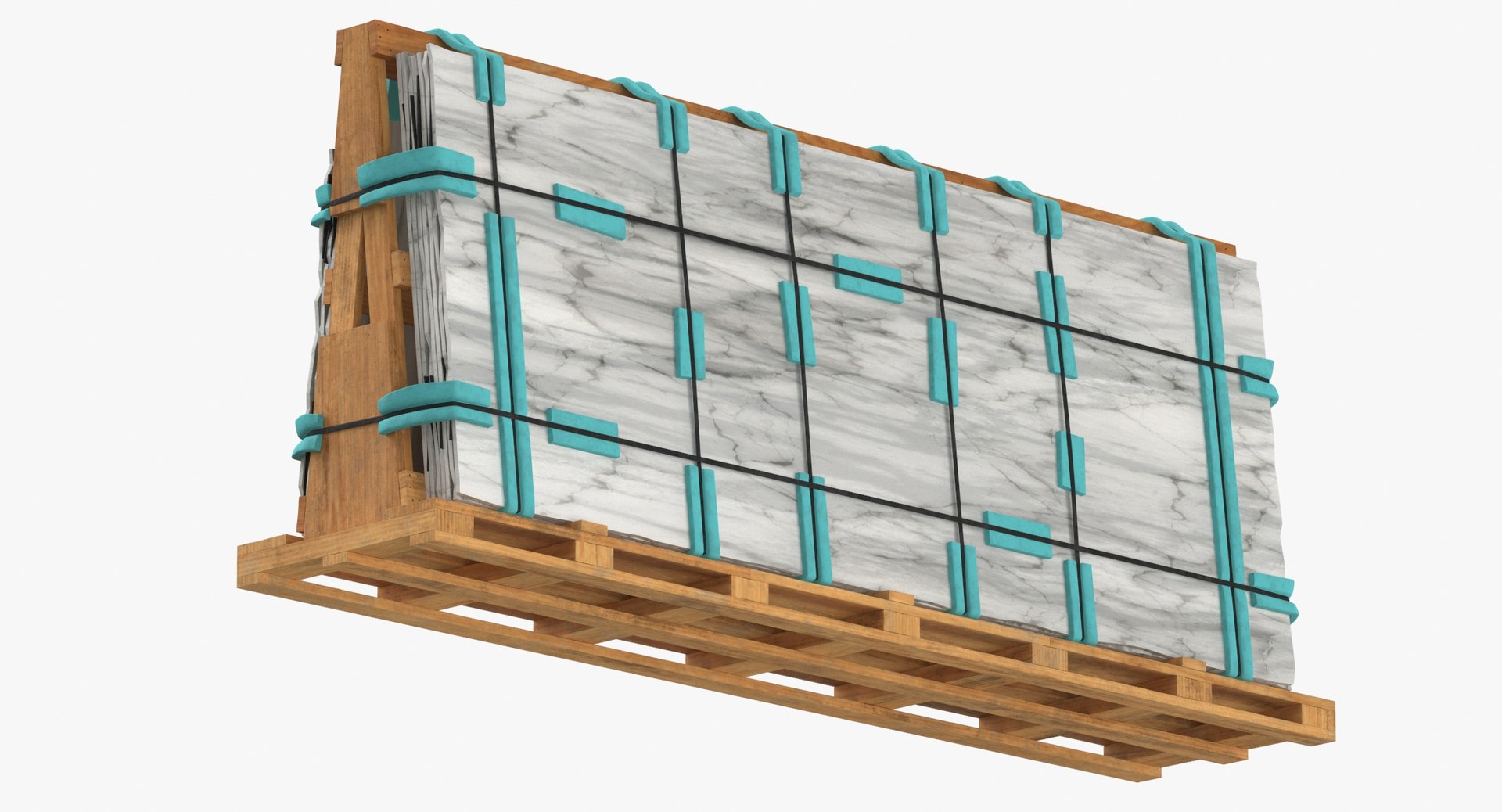3D Cargo Marble Crate 03 Model - TurboSquid 1966256