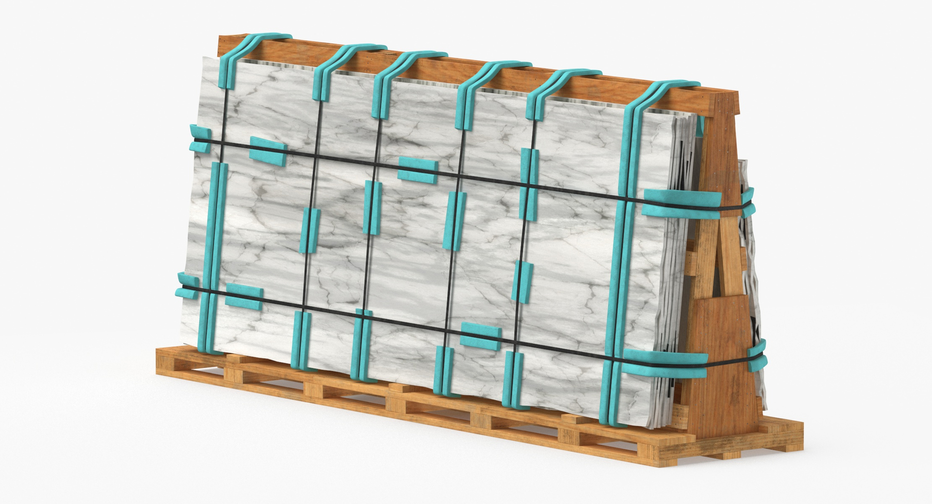 3D Cargo Marble Crate 03 Model - TurboSquid 1966256