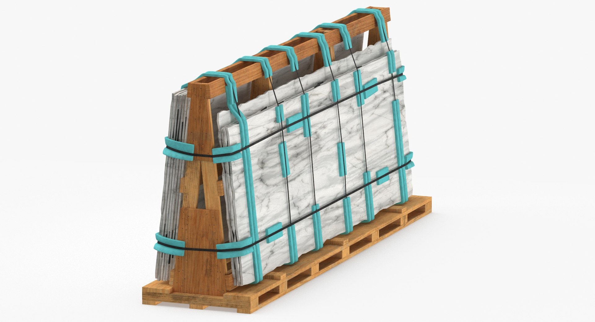 3D Cargo Marble Crate 03 Model - TurboSquid 1966256