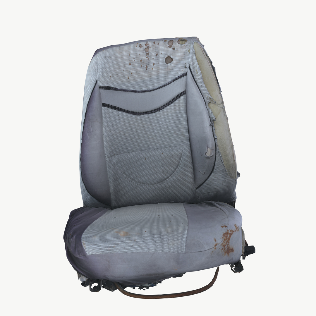 High Quality Scan Scrap Car Seat - 2 Model - TurboSquid 2203854