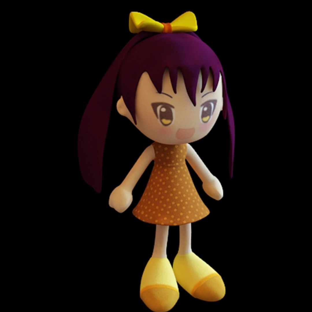 3d Doll Model