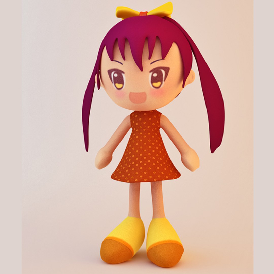 3d Doll Model