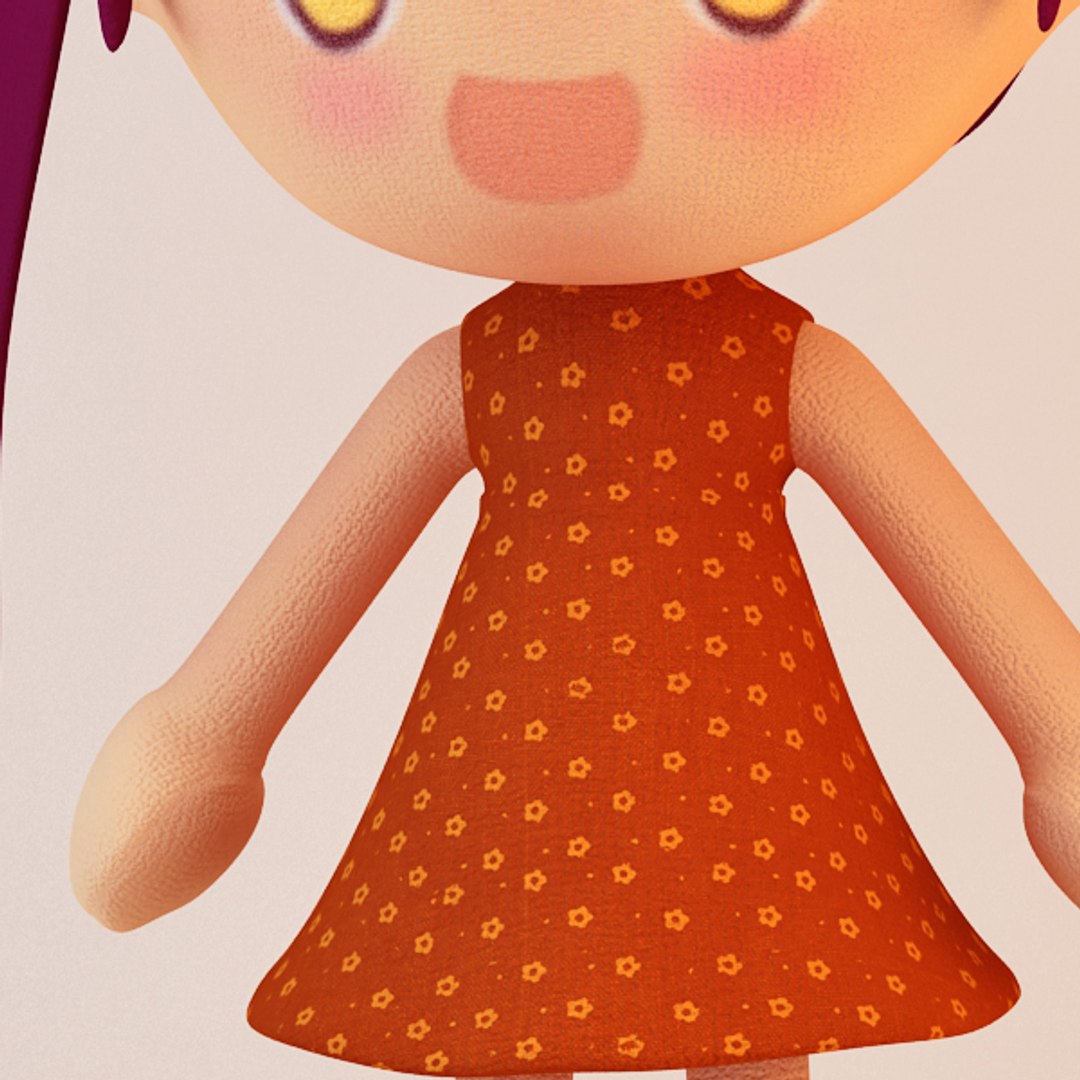 3d Doll Model