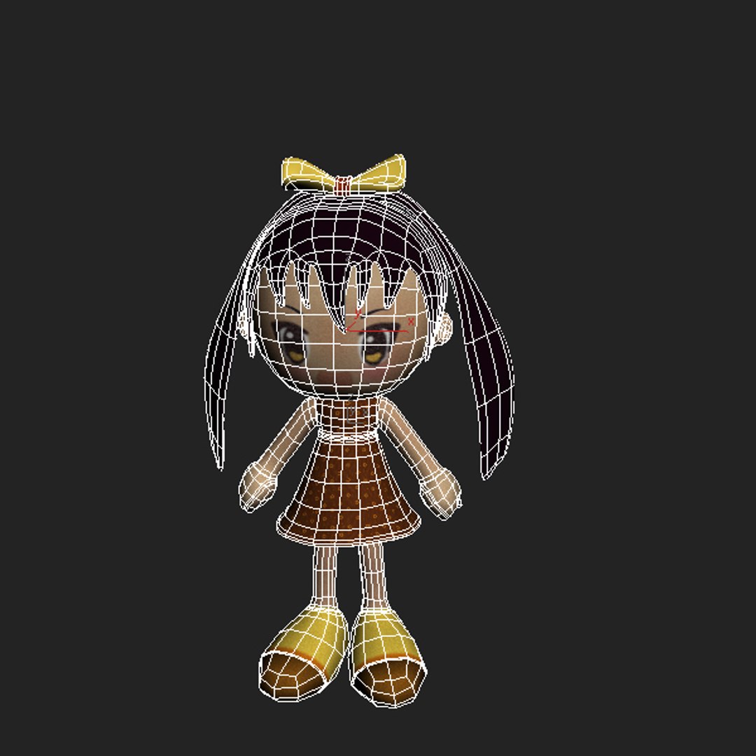 3d Doll Model