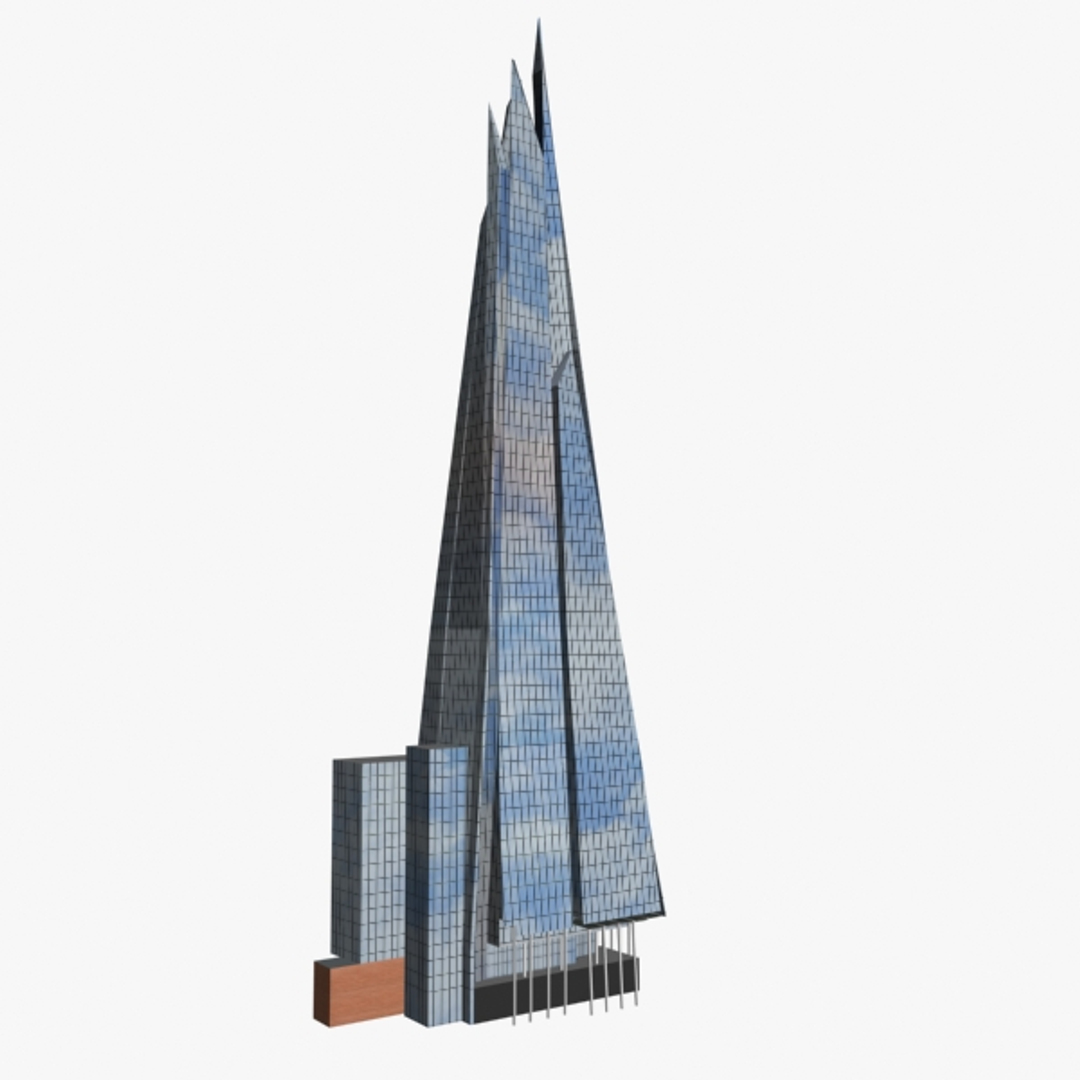 3d Max Shard Building