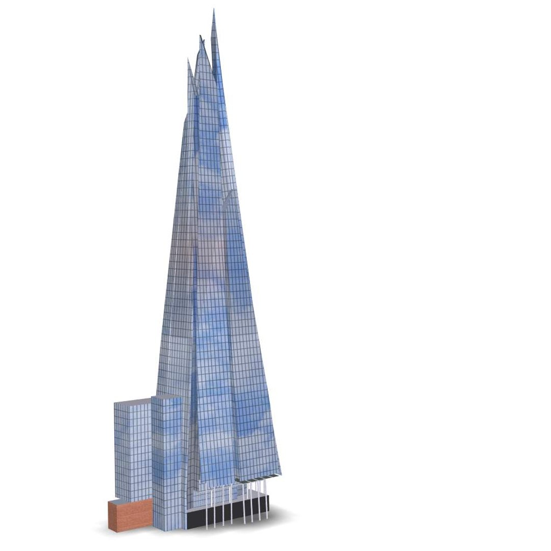 3d Max Shard Building
