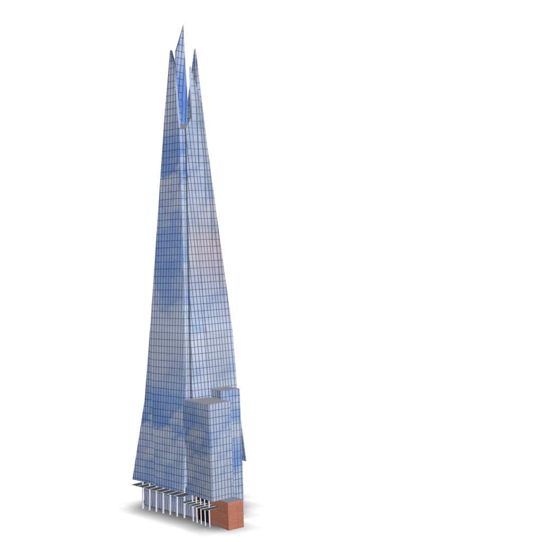 3d Max Shard Building