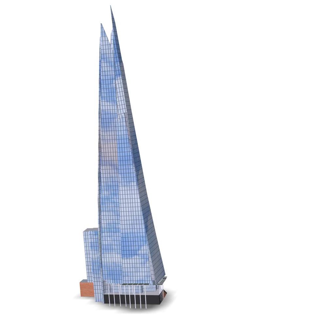 3d Max Shard Building