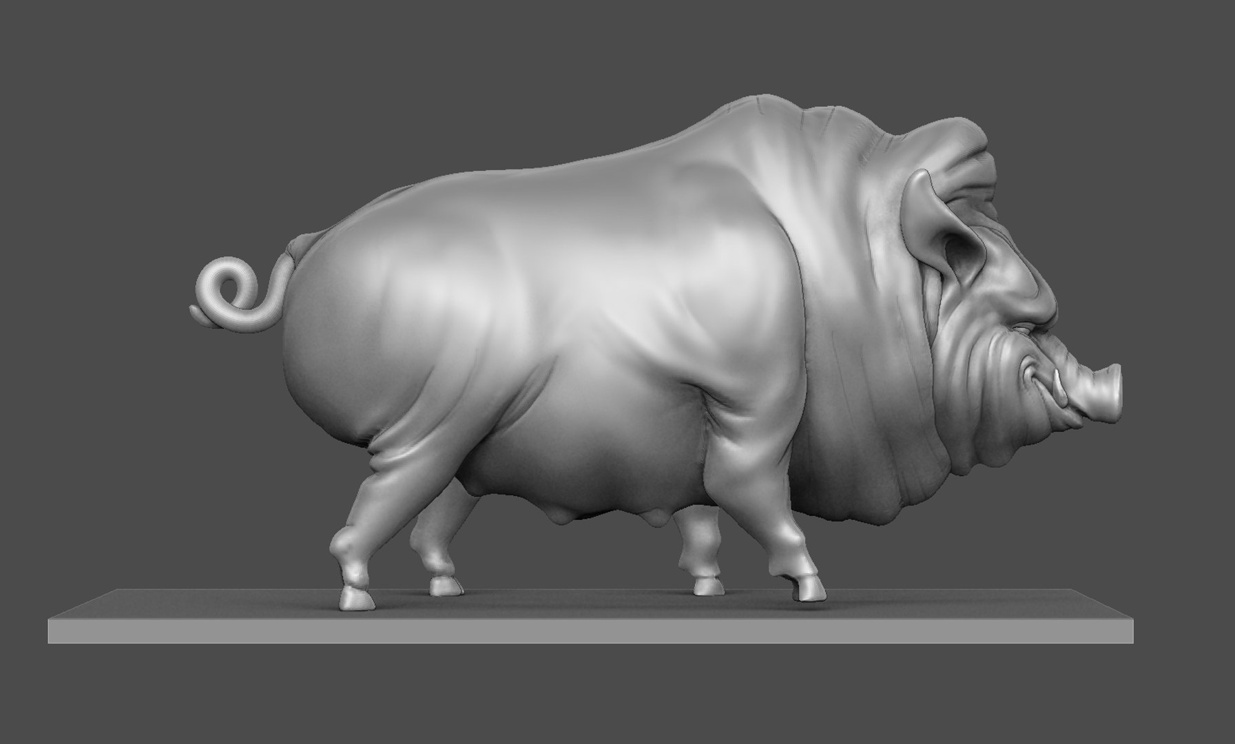 3D Porky Pig - TurboSquid 1367749