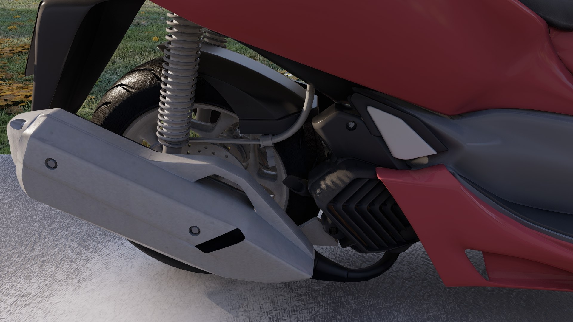 3D Motorcycle Honda PCX - TurboSquid 2274519
