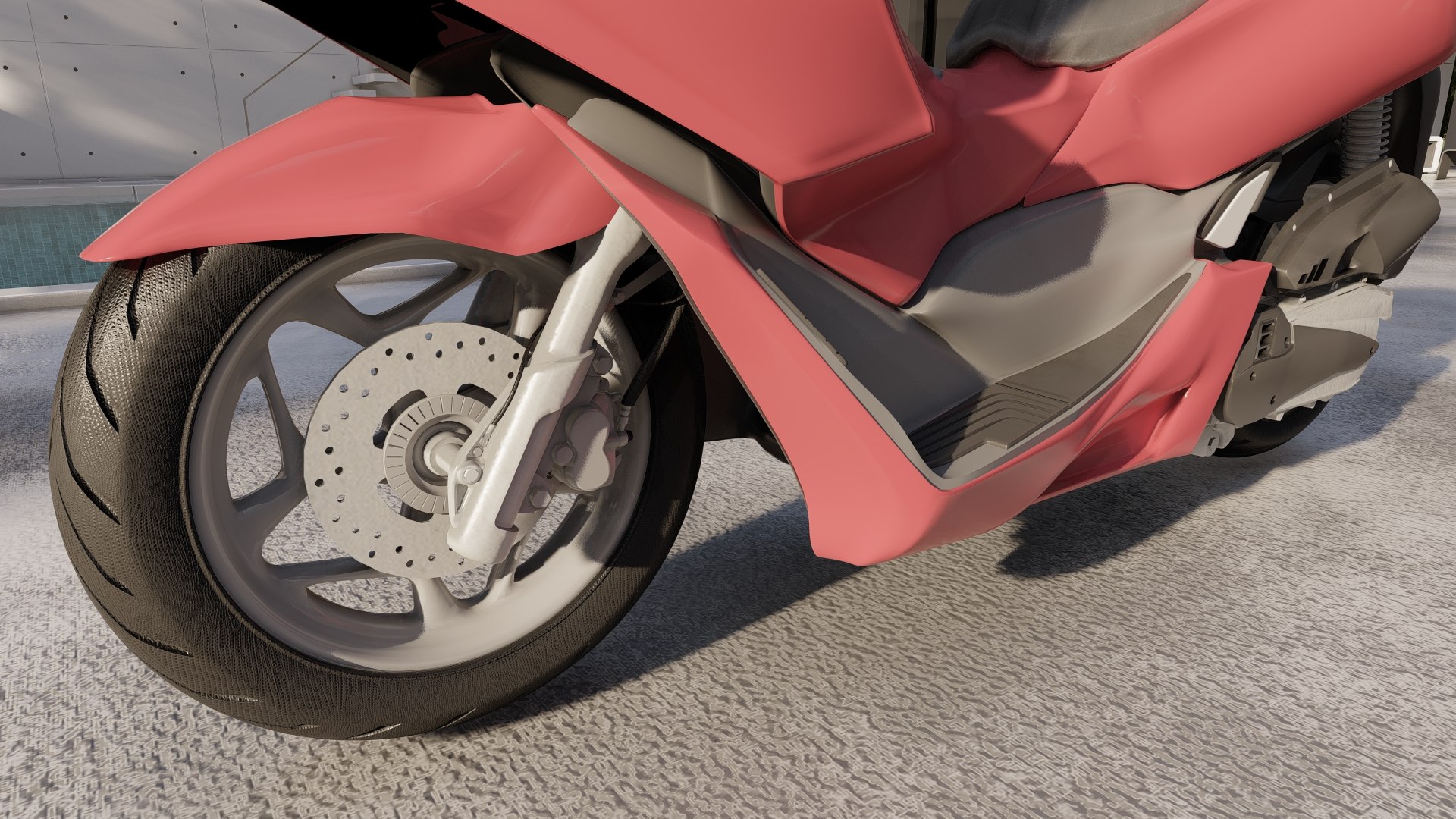 3D Motorcycle Honda PCX - TurboSquid 2274519