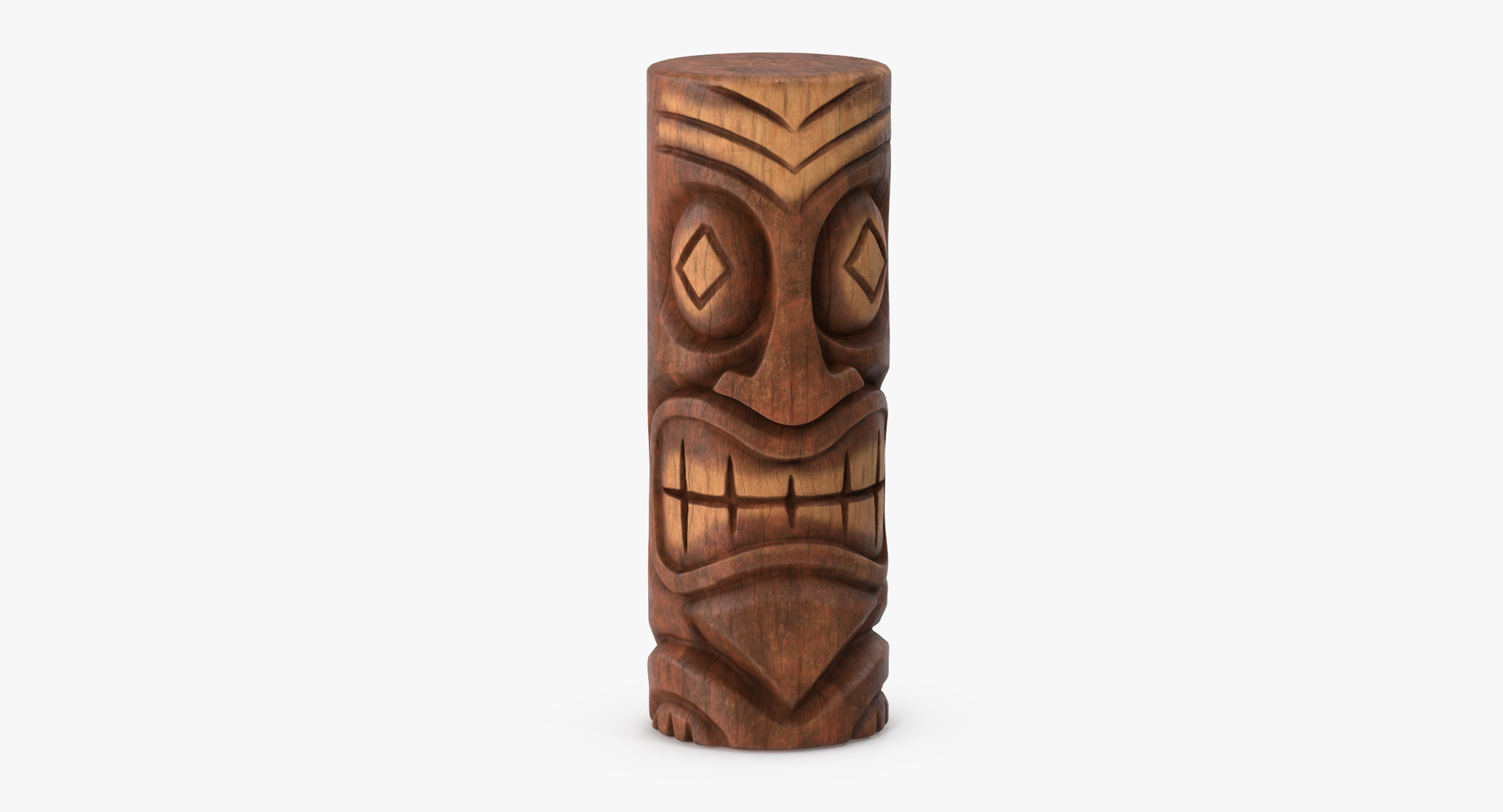 3 tiki 3d model