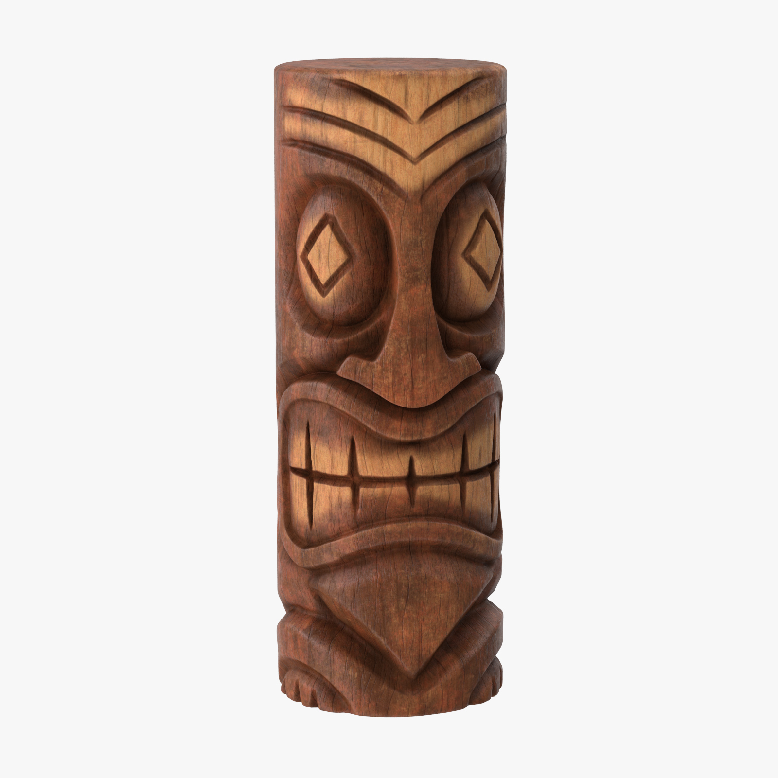 3 tiki 3d model