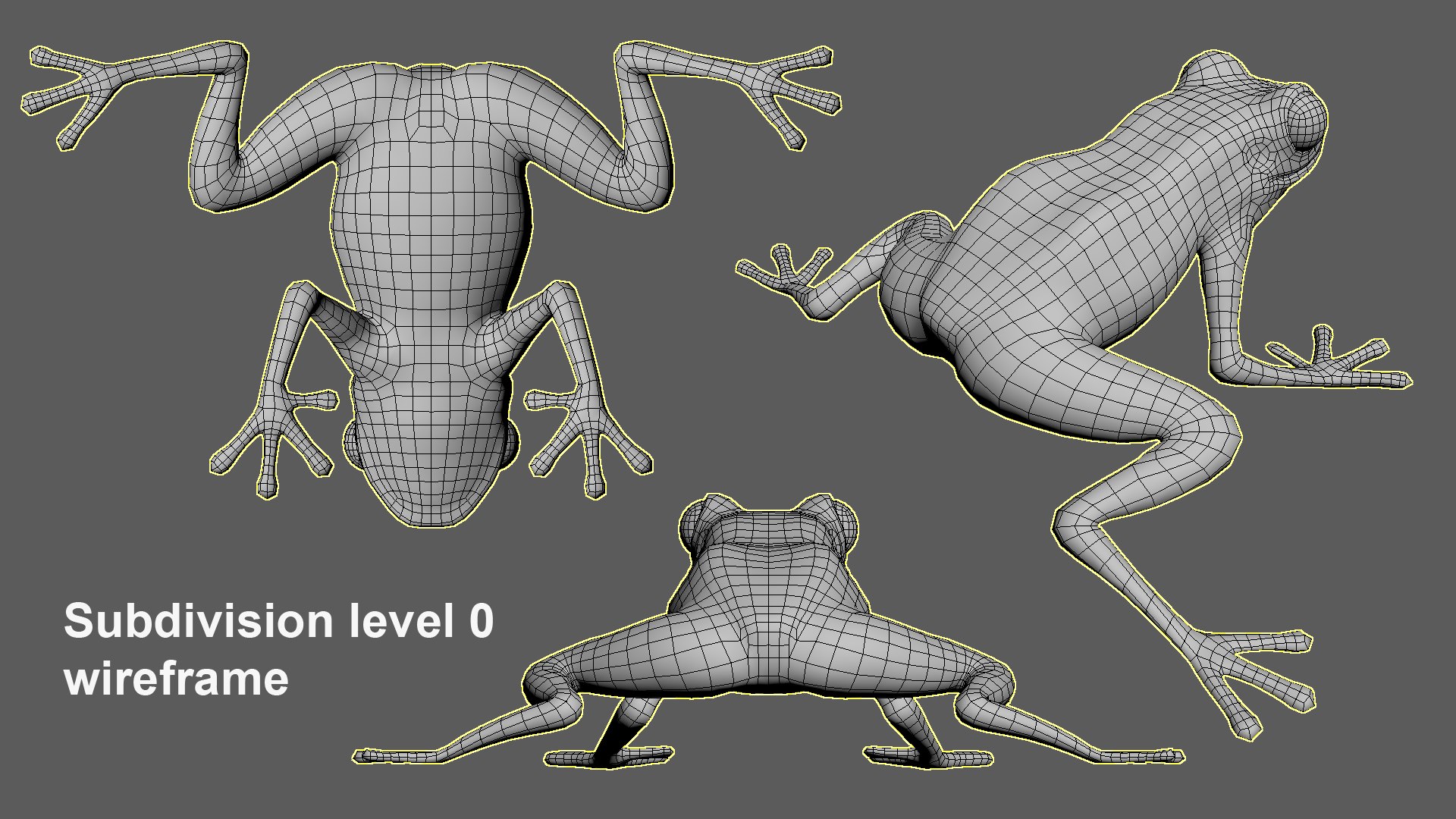 Clown Frog Model - TurboSquid 2200837