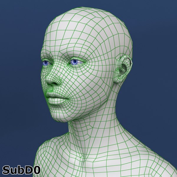 pregnant woman 3d model