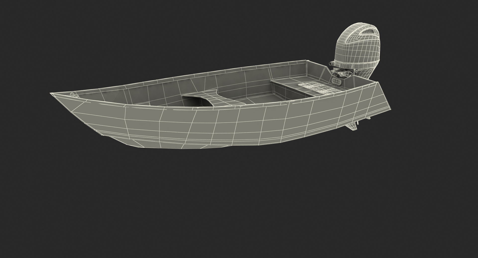 3D Model Motorboat Outboard Engine - TurboSquid 1297522