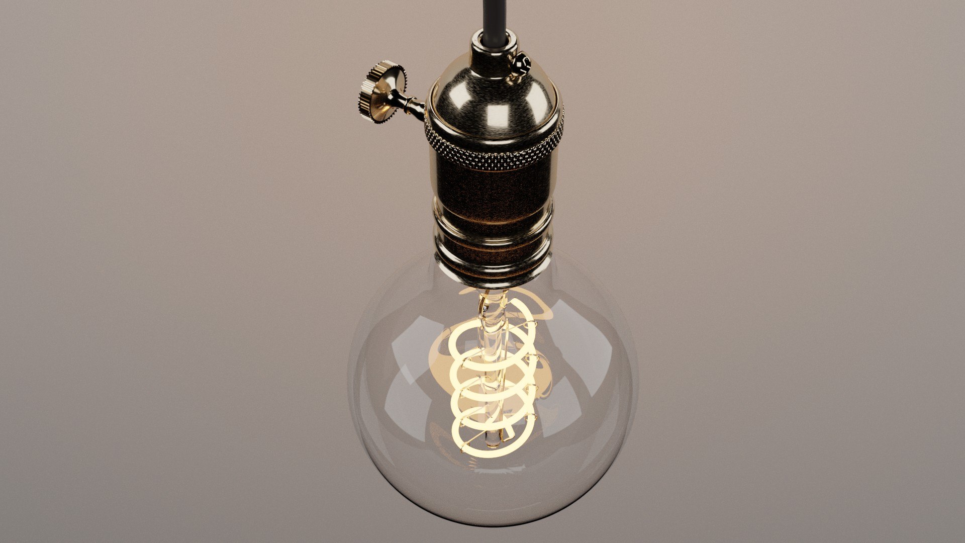 3D Edison Bulb Model - TurboSquid 1722642