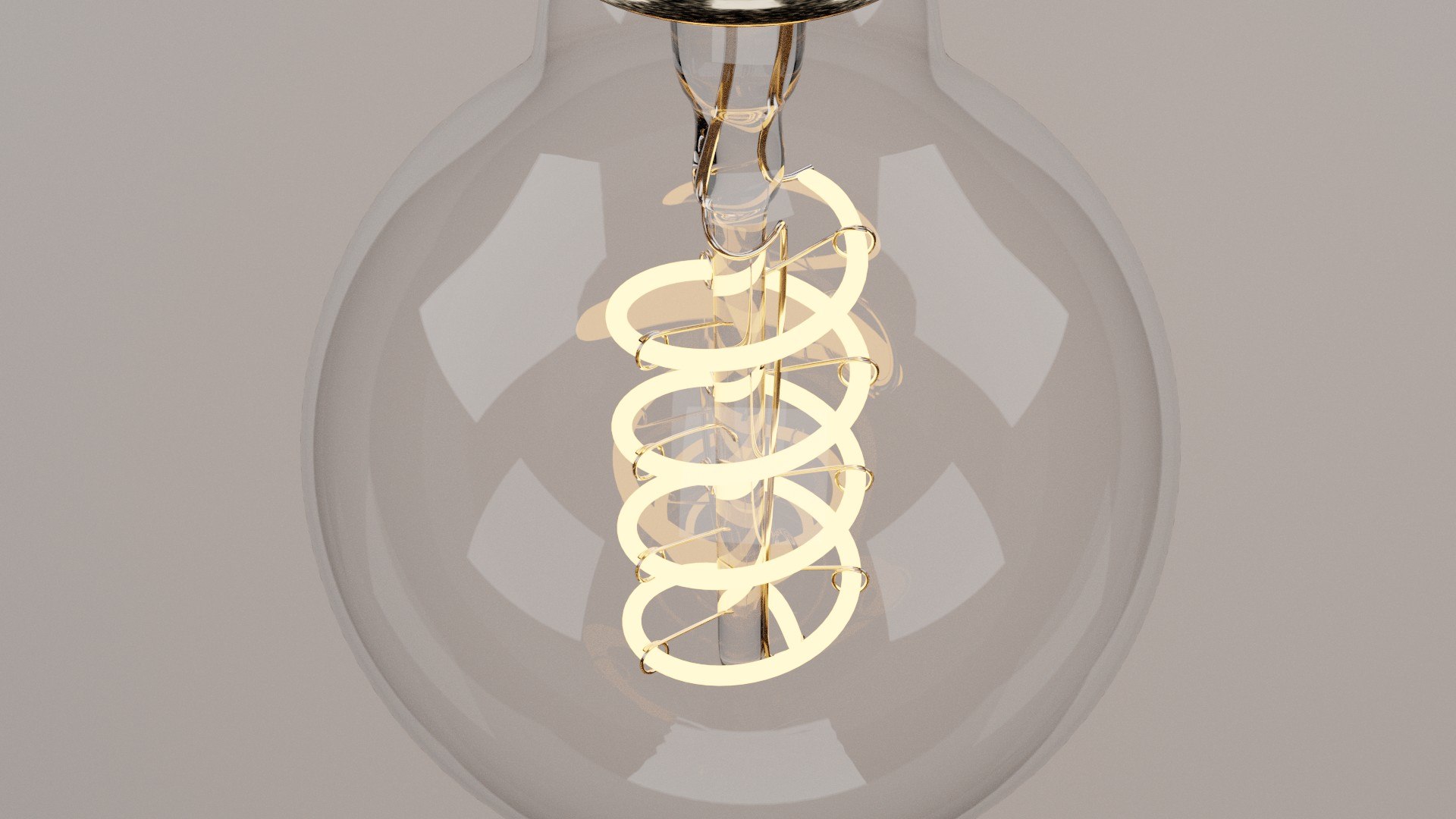 3D Edison Bulb Model - TurboSquid 1722642