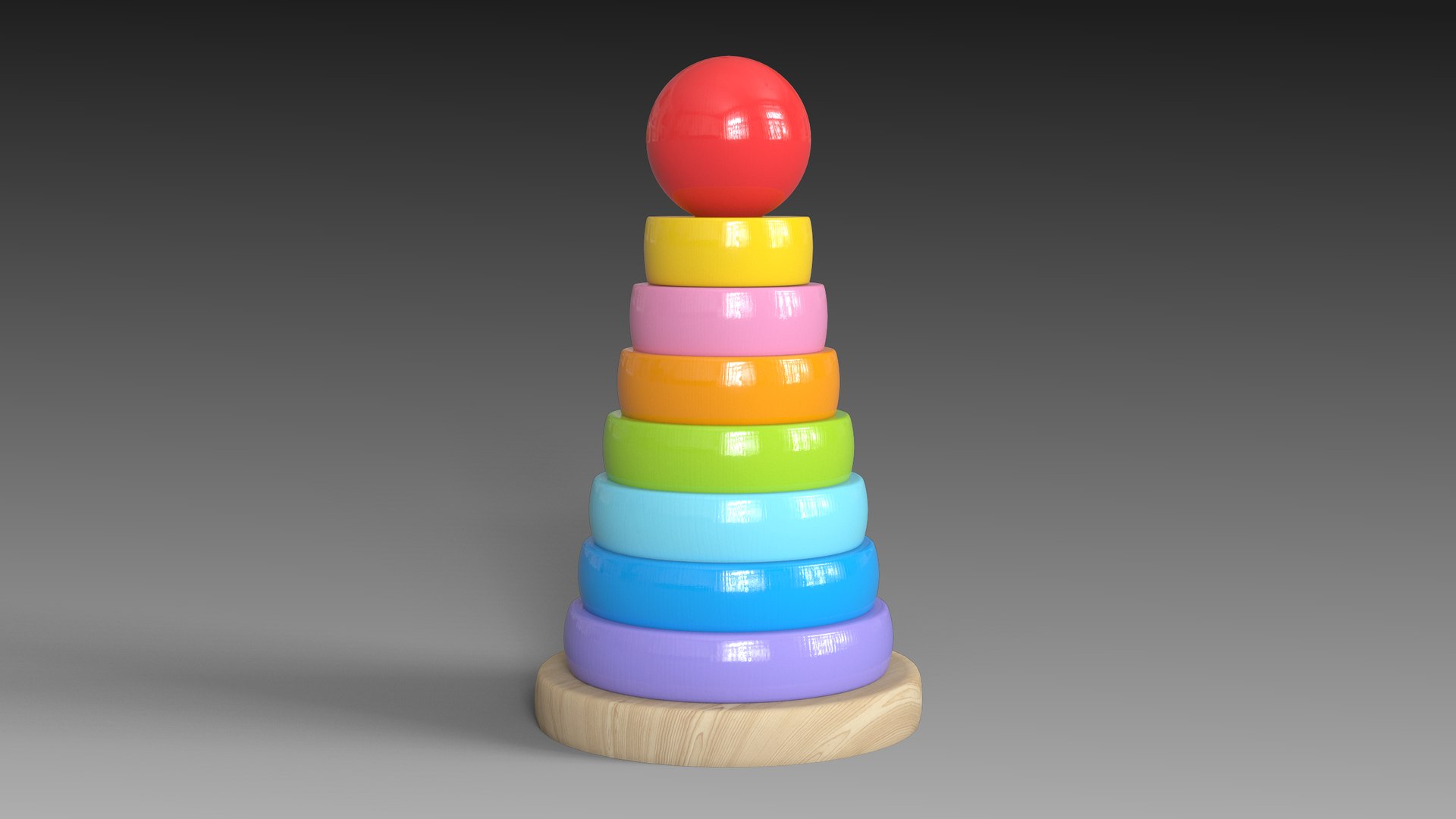 Toy Pyramid 3D Model - TurboSquid 1879027