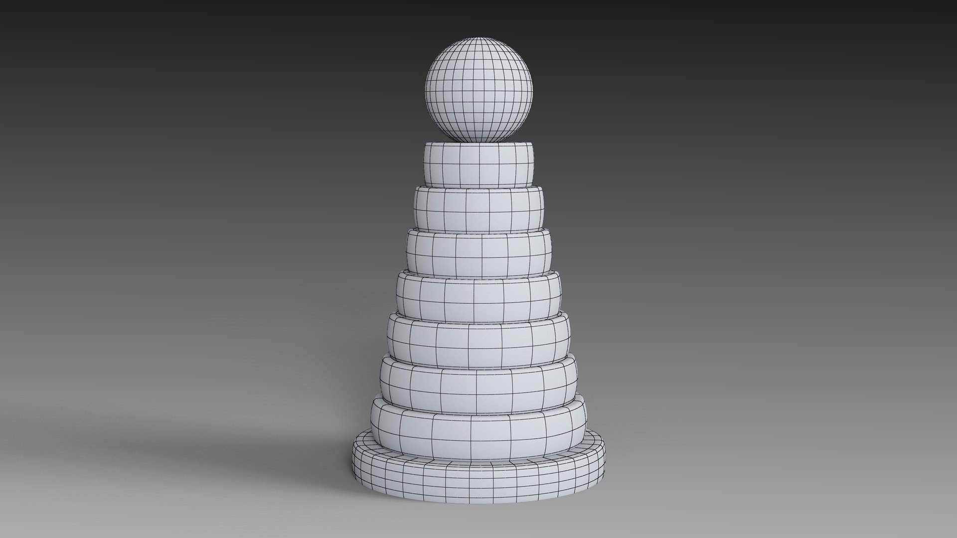 Toy Pyramid 3D Model - TurboSquid 1879027