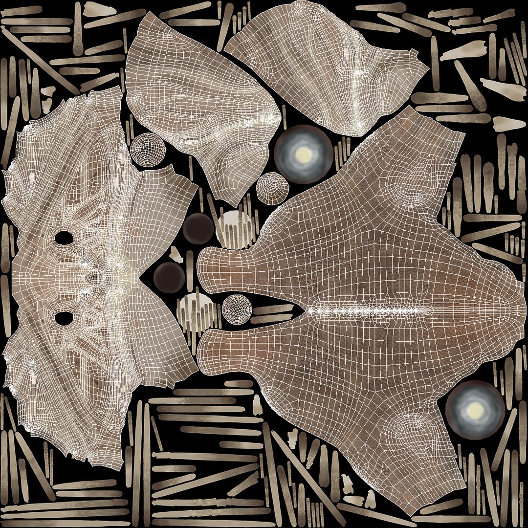 Fangtooth Fish Anoplogaster Cornuta 3D model - TurboSquid 2046556