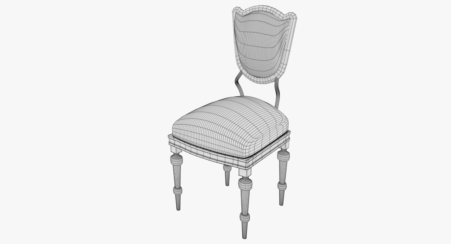 Victorian Chair 3D Model - TurboSquid 1335561
