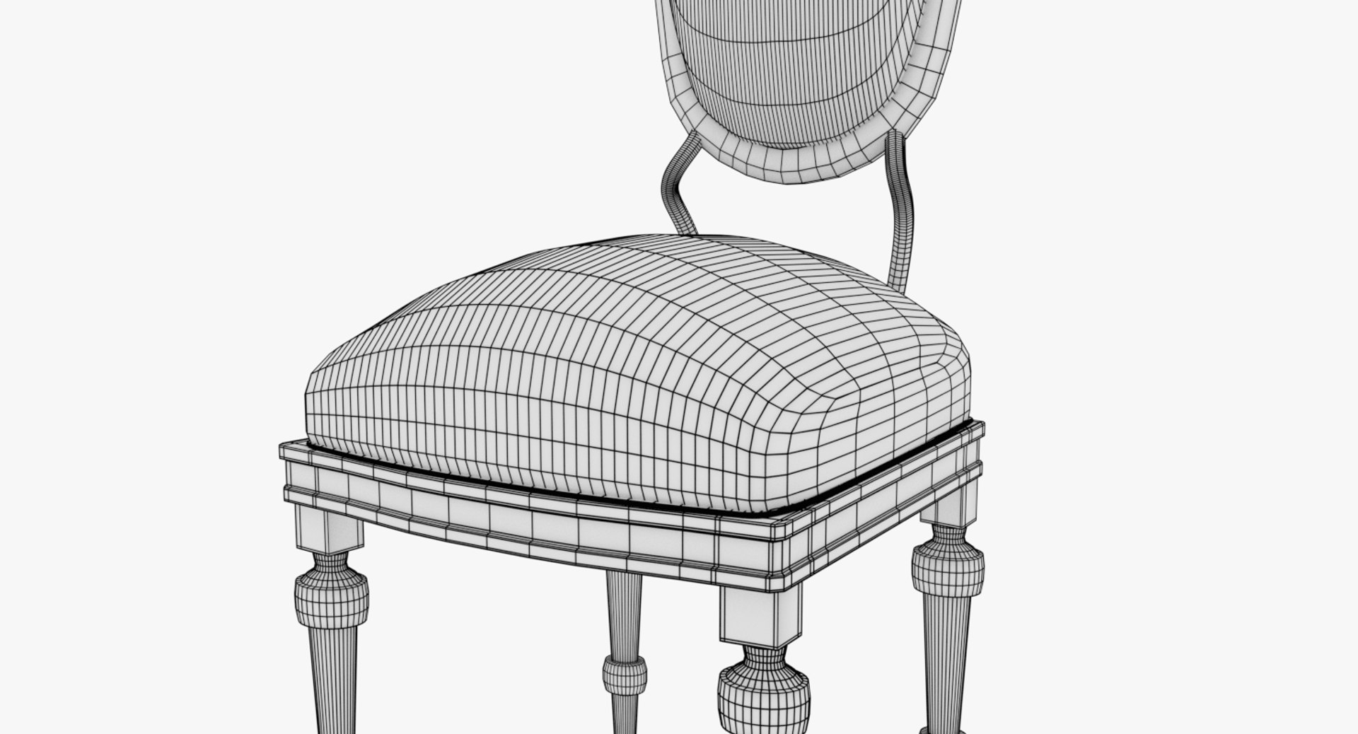 Victorian Chair 3D Model - TurboSquid 1335561