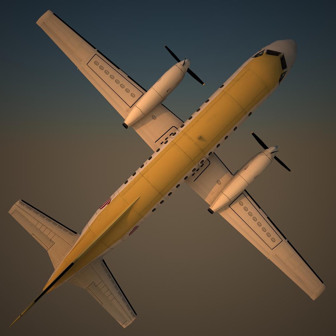 3d Model Saab 340 Iga
