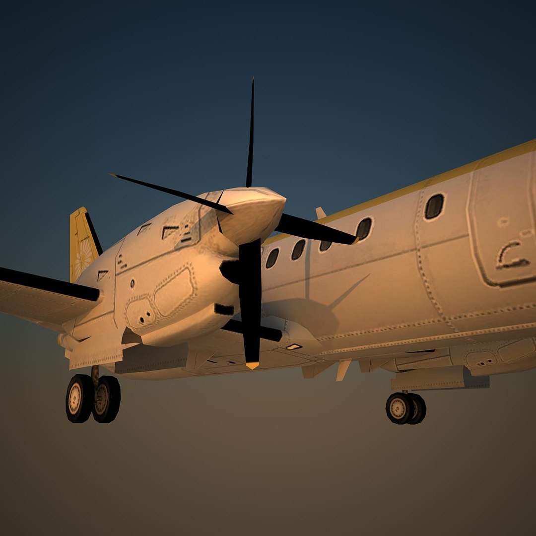 3d Model Saab 340 Iga