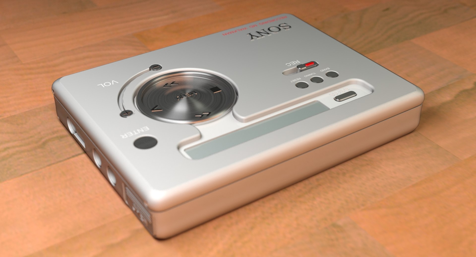 Sony Minidisc 3D Model | 1148808 | TurboSquid