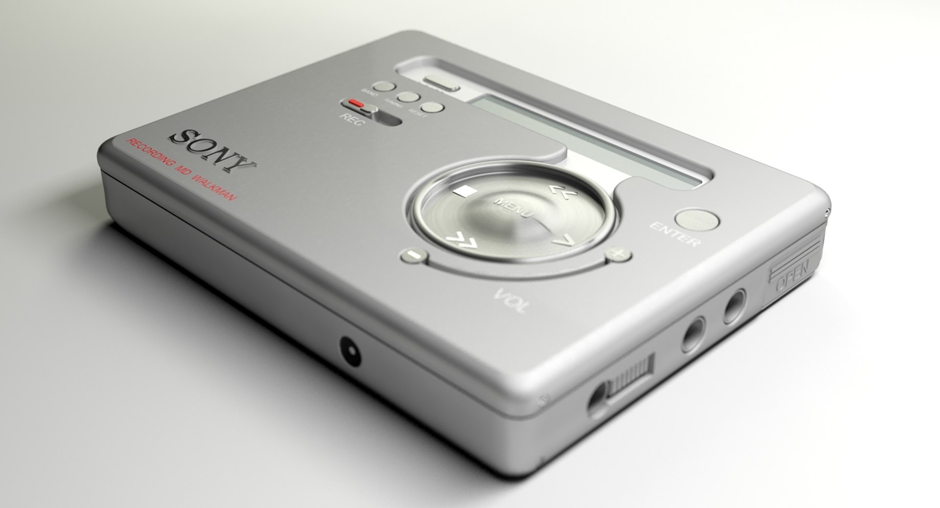 Sony Minidisc 3D Model | 1148808 | TurboSquid