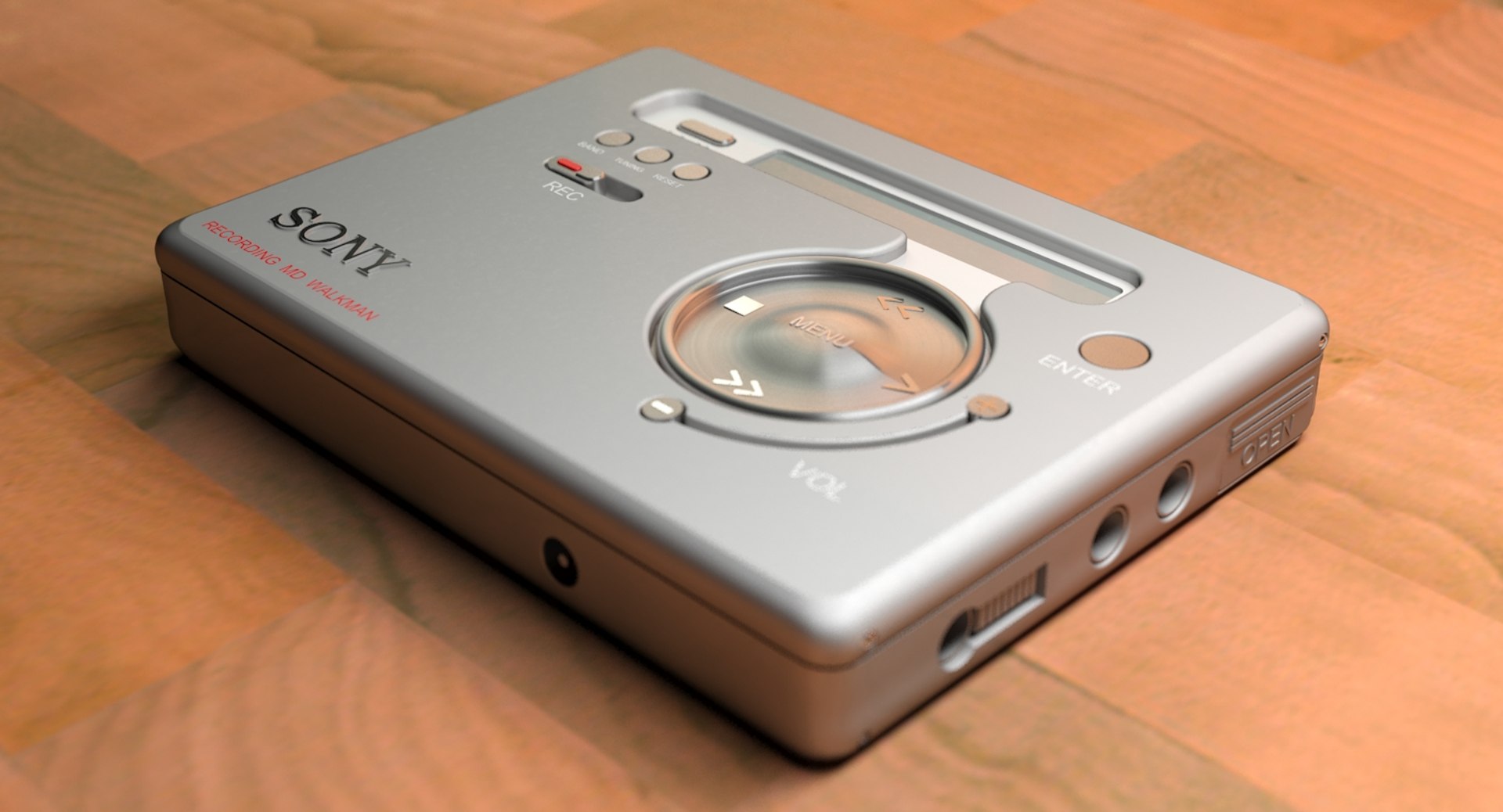 Sony Minidisc 3D Model | 1148808 | TurboSquid