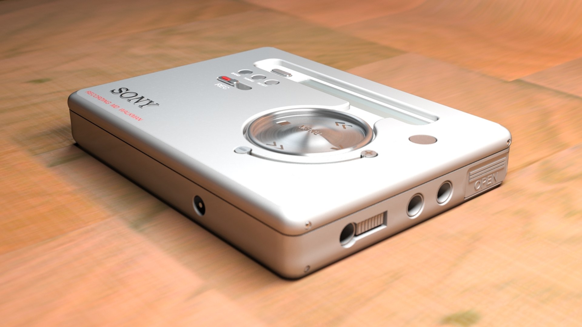 Sony Minidisc 3D Model | 1148808 | TurboSquid